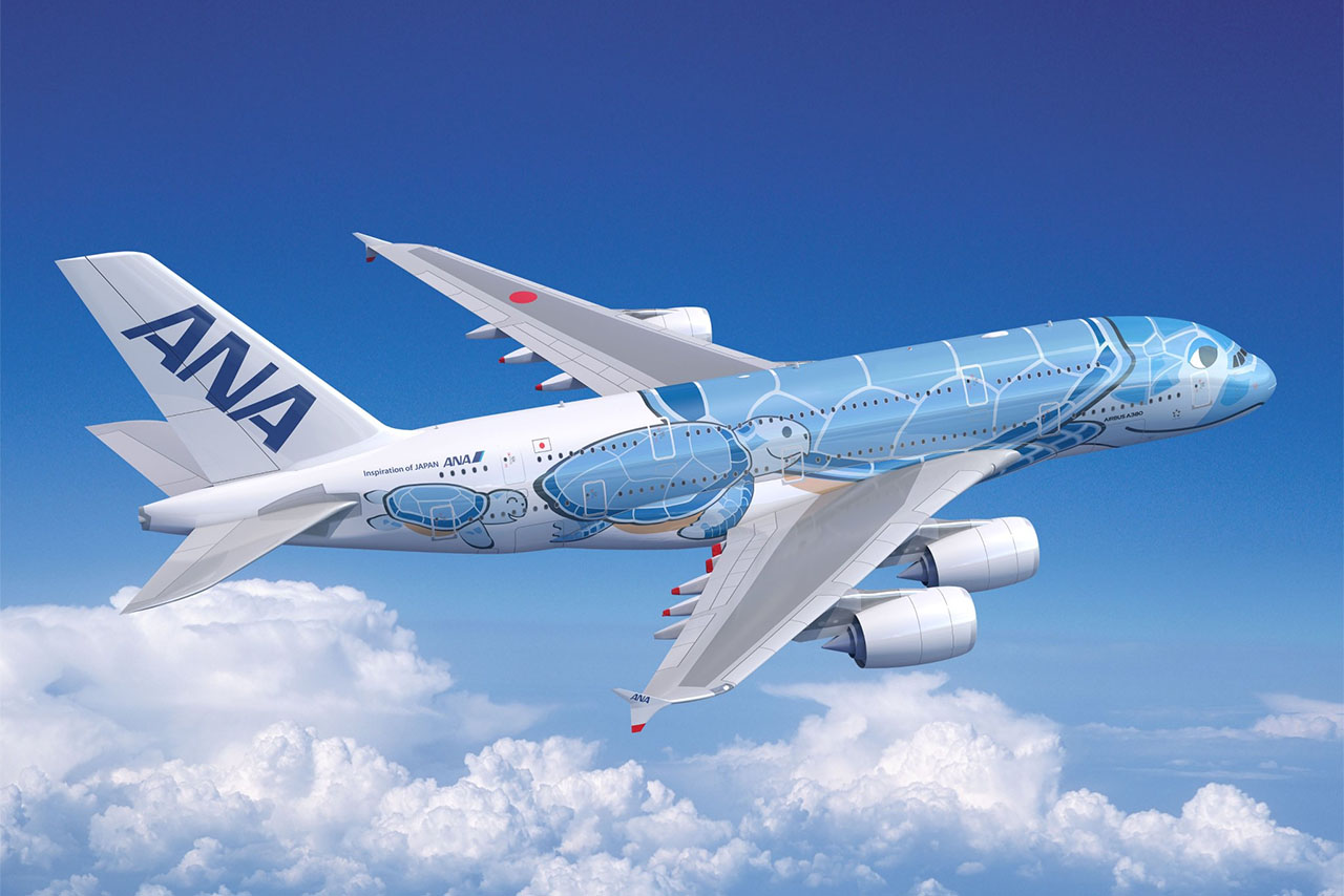 ANA présente ses aménagements en cabines à bord de l'Airbus A380 ...